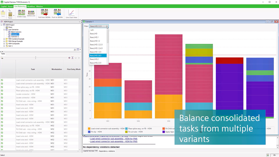 Capital Harness Line Balancer - Siemens EDA
