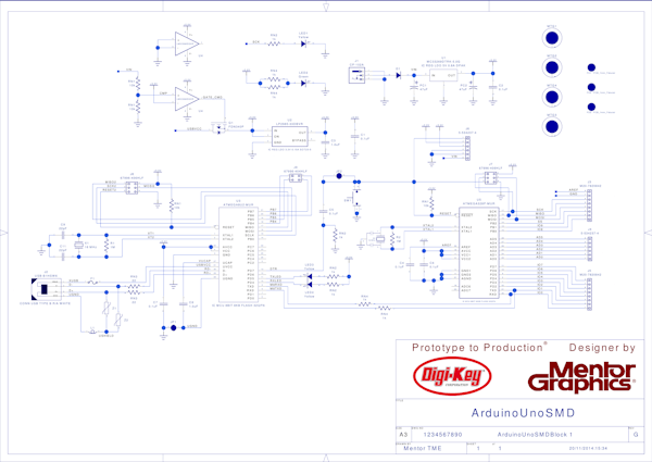 Arduino Uno Smd Revision 3 Mentor Graphics